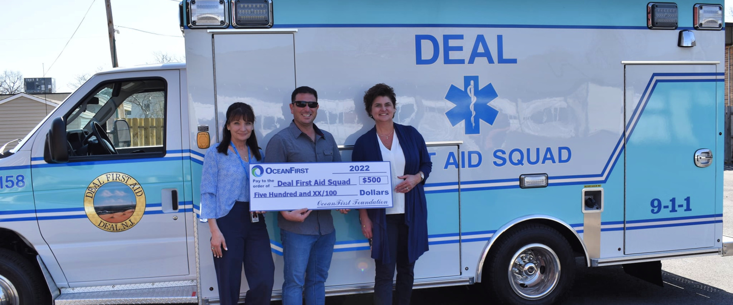 First Responder Grants Available - Apply Today! - OceanFirst Foundation